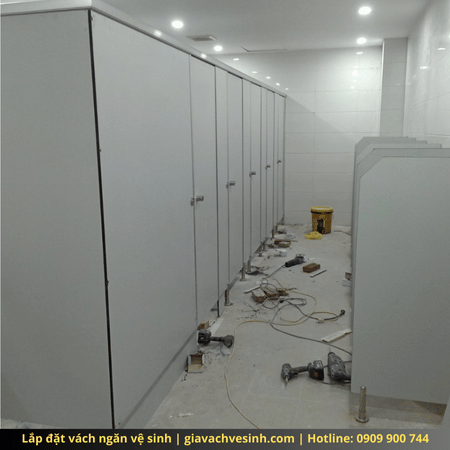 Dịch vụ Lắp đặt Vách Ngăn Vệ Sinh Compact HPL - AVI